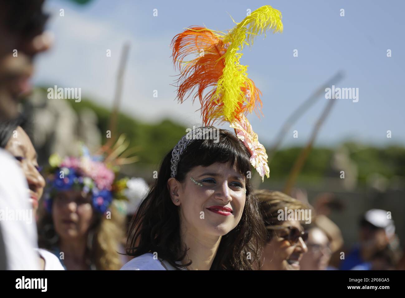 SP - Sao Paulo - 18/02/2017 - Bloco de carnaval Bicho maluco beleza - A ...