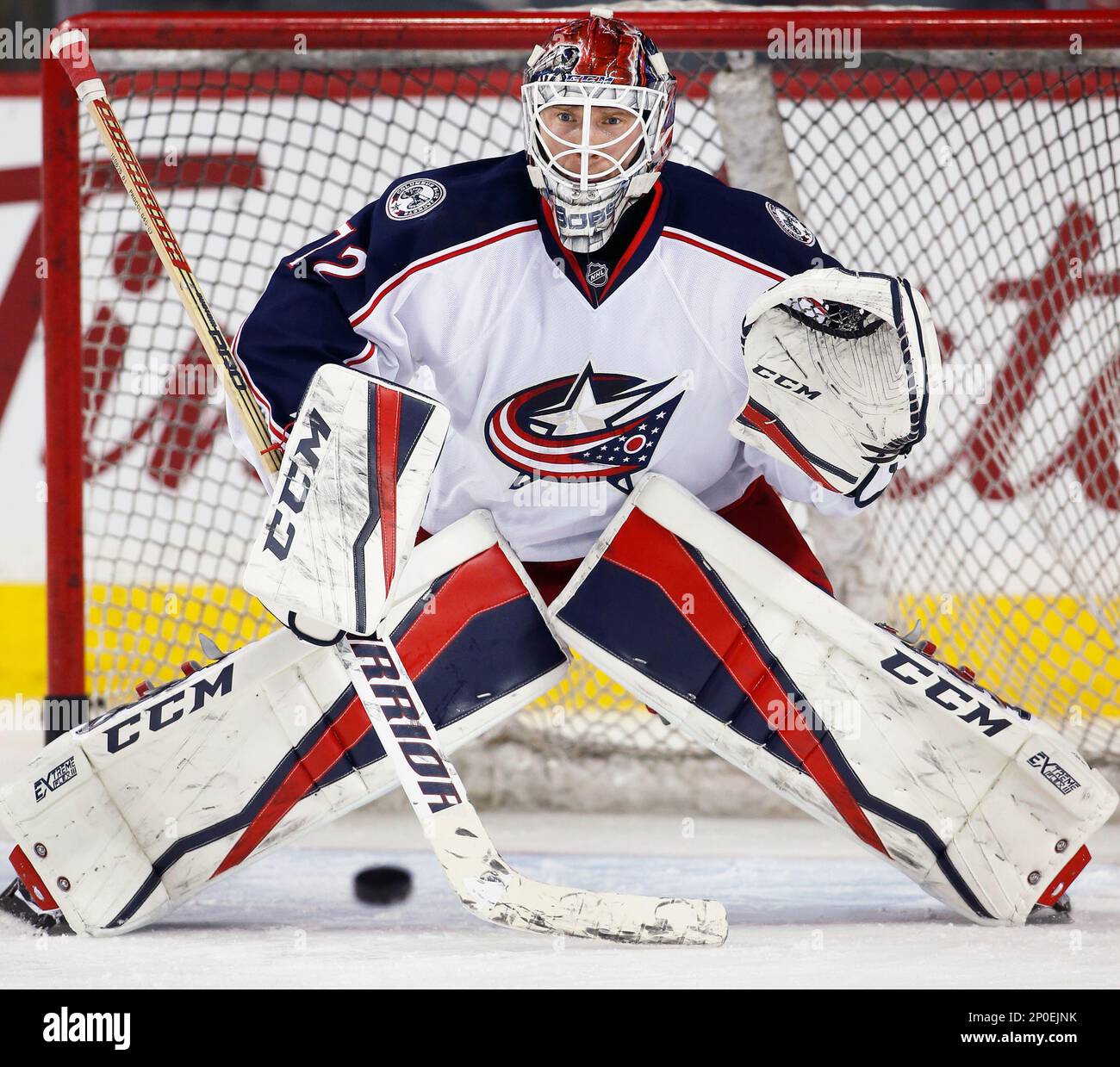 NHL profile photo on Columbus Blue Jackets' goalie Sergei Bobrovsky ...