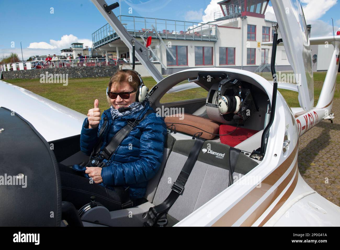 HK36 TC114 Diamond Flugzeug Super Dimona, Zweisitzer, Luftschraube ...