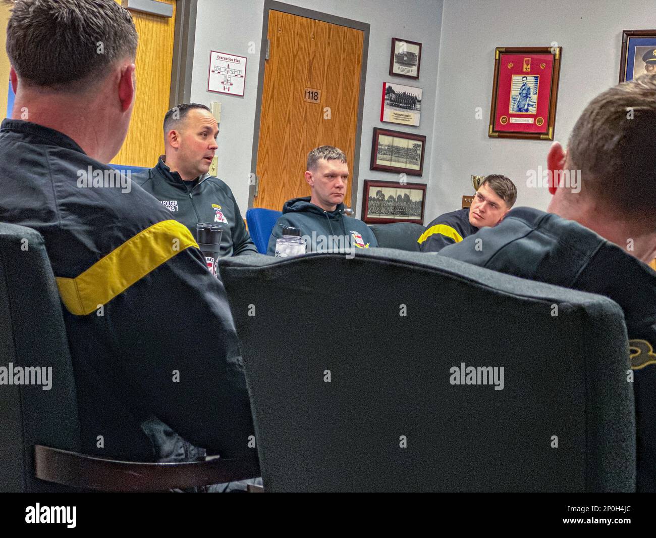 Oberstleutnant John Folger, 2. Bataillon, 15. Artilleriegesiment ...