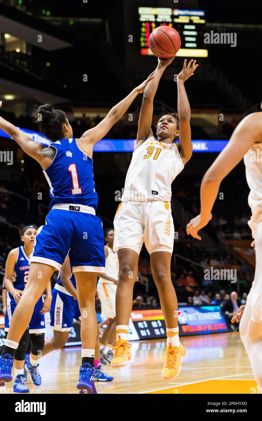 November 30, 2016: Jaime Nared #31 of the Tennessee Lady Volunteers ...