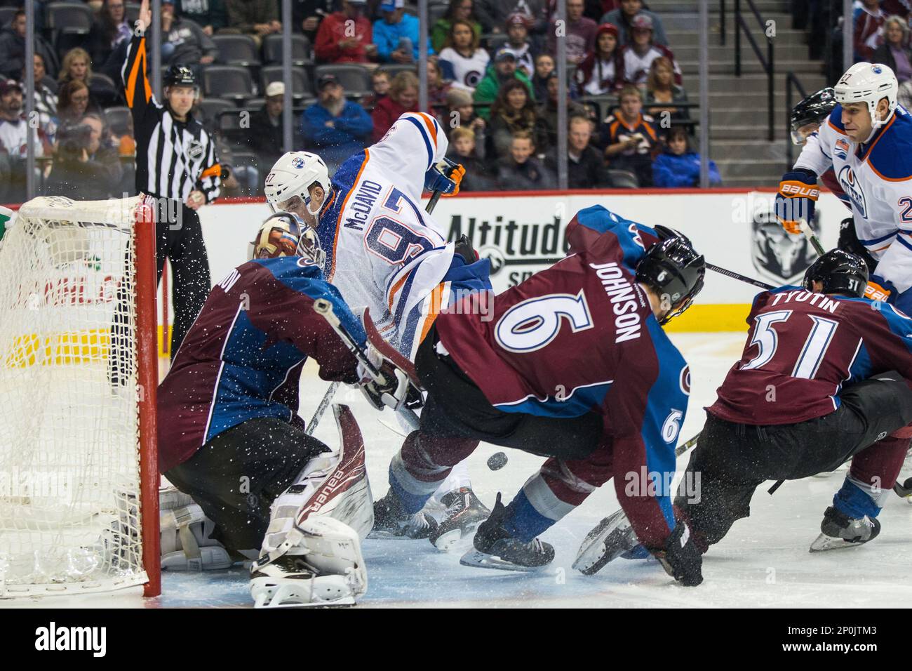 November 23, 2016: Edmonton Oilers center Connor McDavid (97) with the ...
