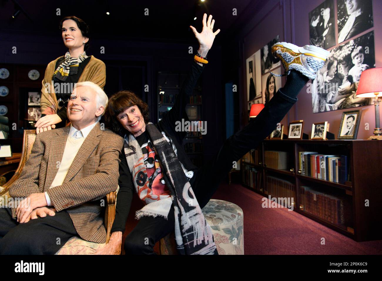 Geraldine Leigh Chaplin, right, American-born British actress and ...