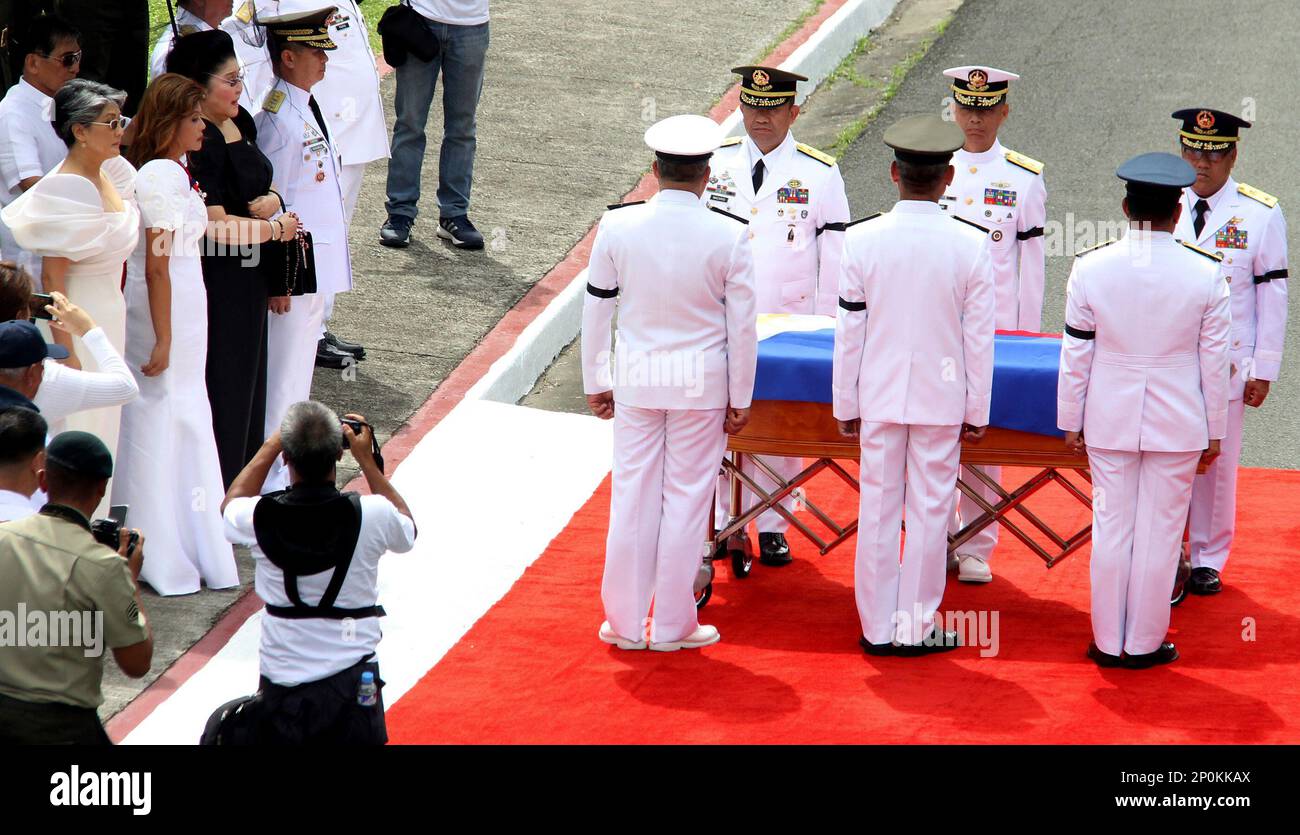 In this photo provided by the Office of the Army Chief Public Affairs Headquarters Philippine ...