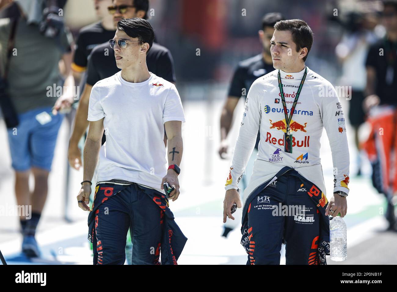 Sakhir, Bahrain - 02/03/2023, MALONEY Zane (bb), Rodin Carlin, Dallara ...