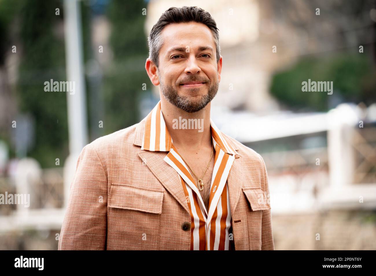 Rom, Italien, 02. März 2023, Zachary Levi, Rachel Zegler, Lucy Liu ...