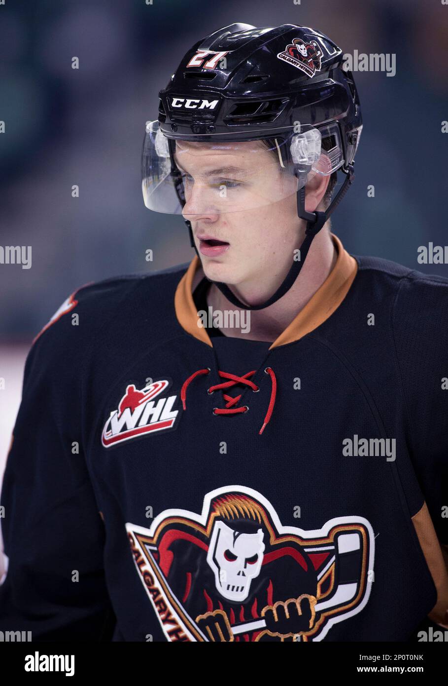 WHL (Western Hockey League) player profile photo on Calgary Hitmen's ...