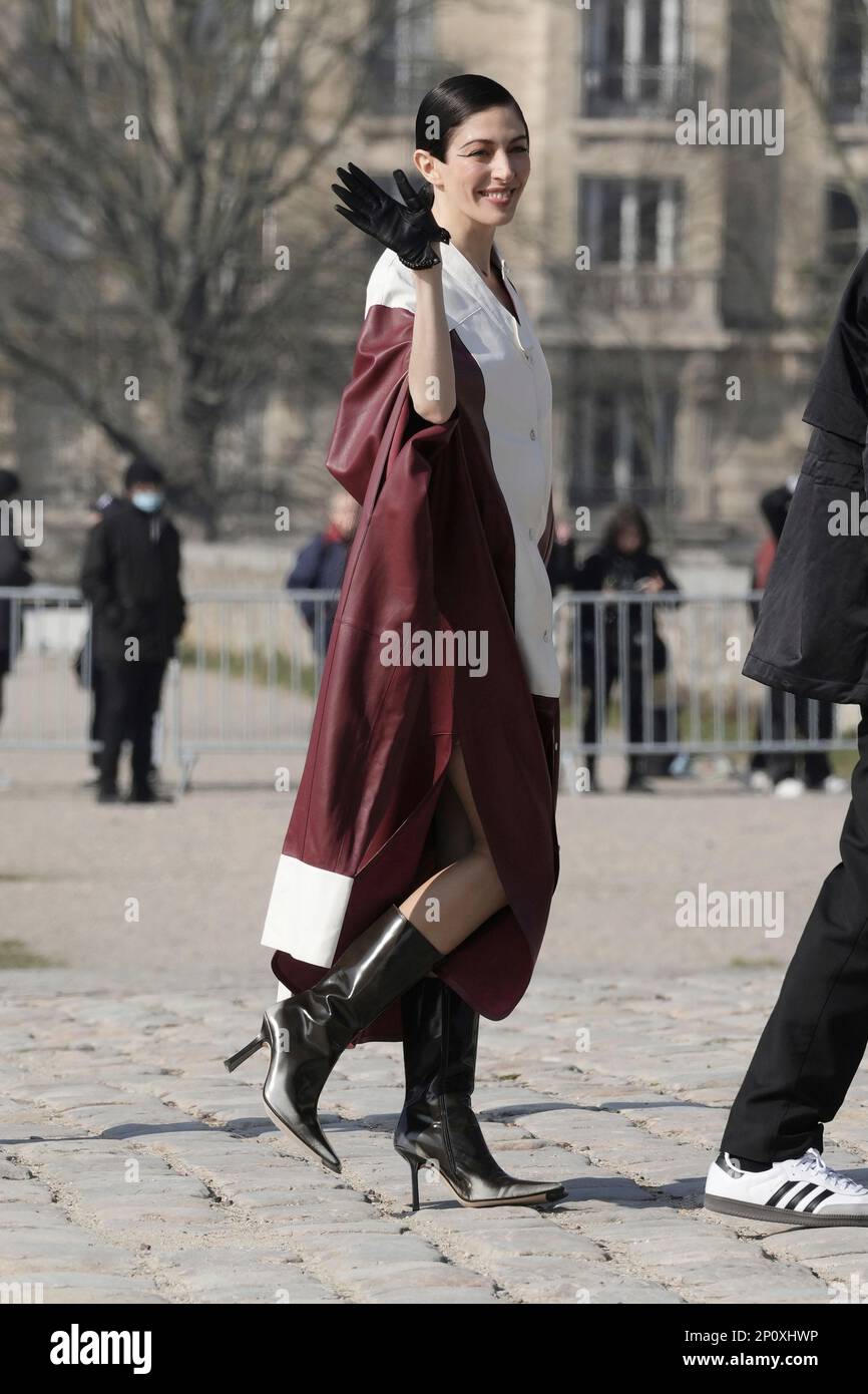 Caroline Polachek poses for photographers upon arrival at the Loewe ...