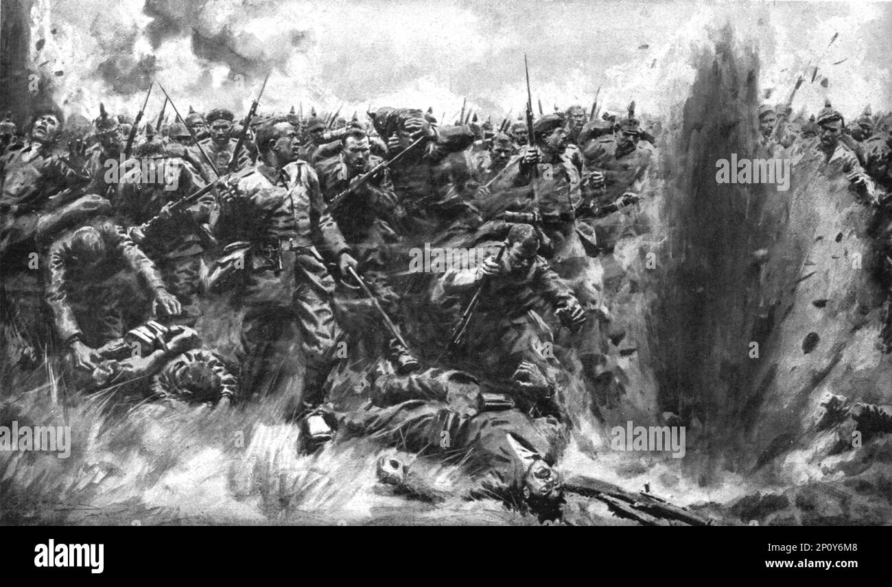 "Des Hauts-de-Meuse a l'Aisne; Une attaque massive Allemande sur le ...