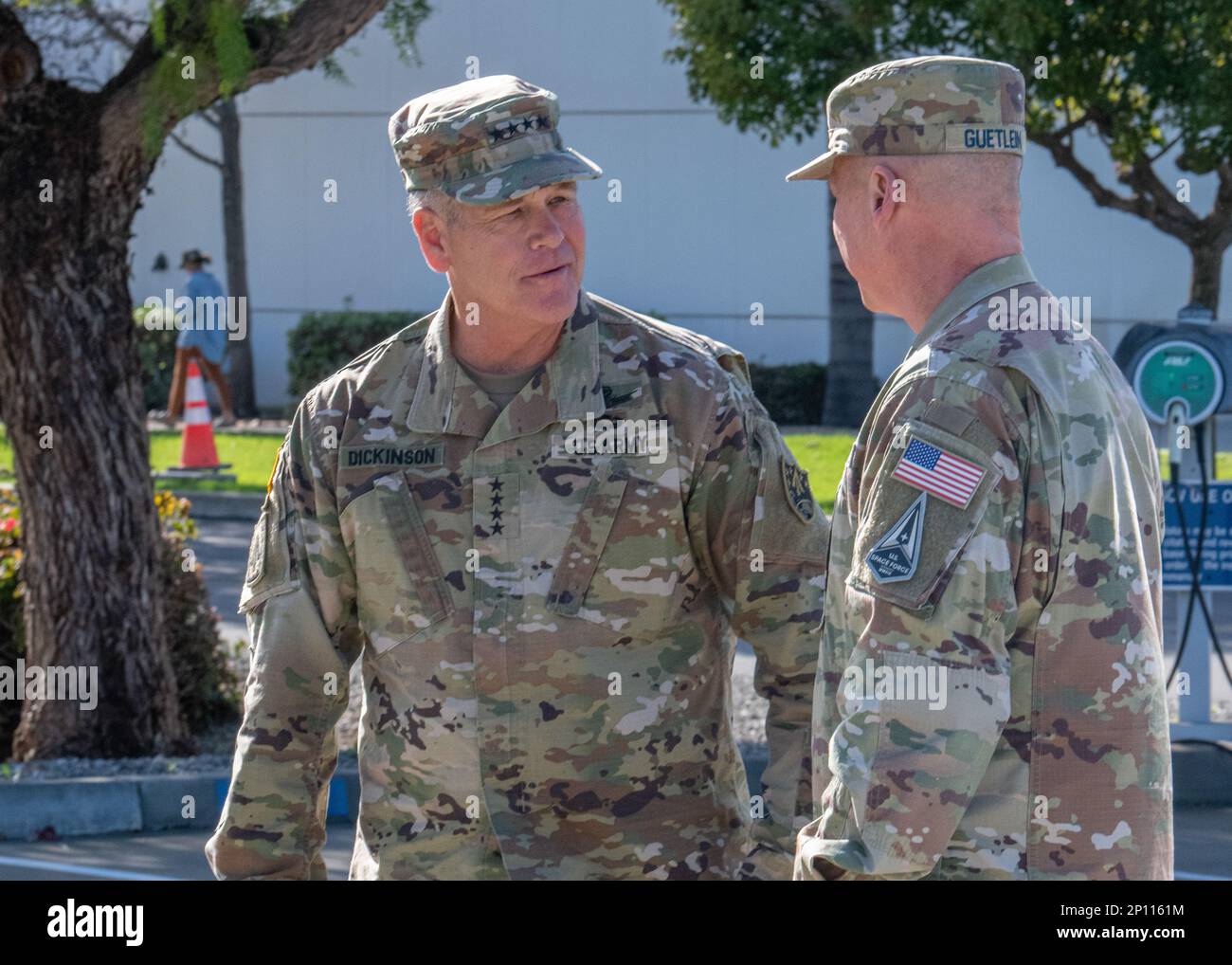 USA General James Dickinson, Commander des US-Weltraumkommandos ...