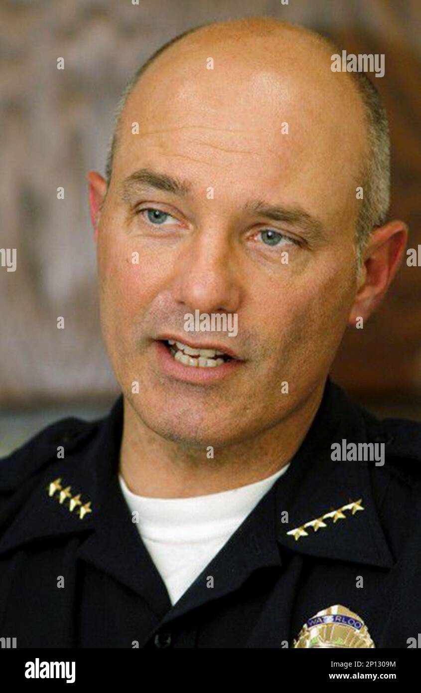 This undated photo shows Waterloo Chief of Police Daniel Trelka in ...