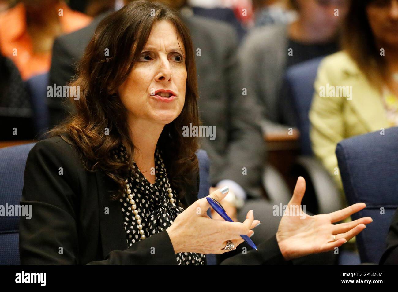 Deputy District Attorney Beth Silverman speaks during Lonnie Franklin ...