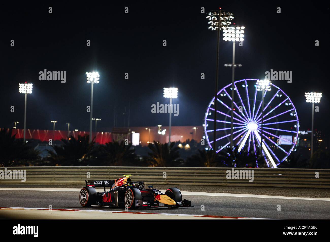 10 HADJAR Isack (Fra), Hitech Grand Prix, Dallara F2, Action während ...