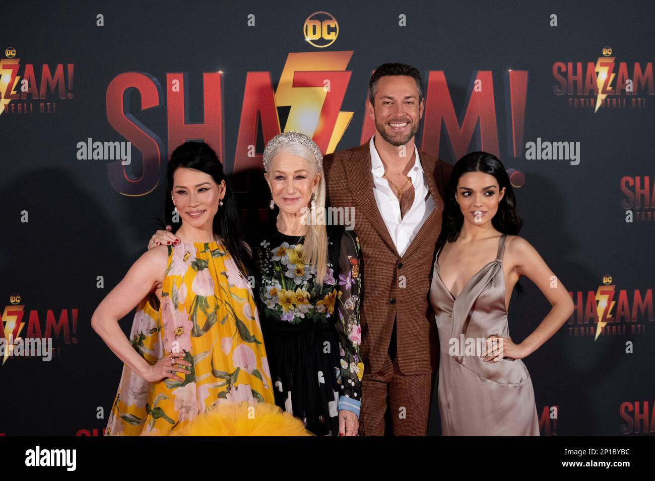 Rom, Italien, 03. März 2023 - Lucy Liu, Helen Mirren, Zachary Levi und Rachel Zegler besuchen ...