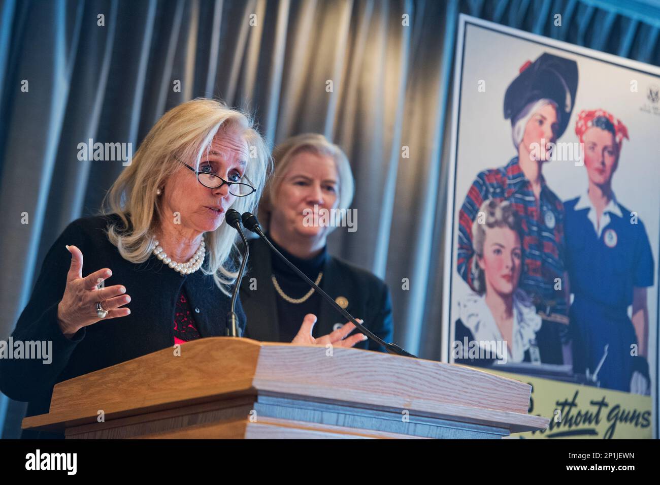 UNITED STATES - MARCH 22: Reps. Debbie Dingell, D-Mich., left, and ...