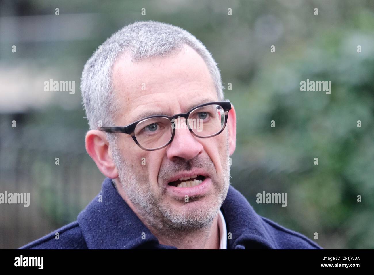 London, Großbritannien. 3. März 2023. Direktor von Plan B Erde und ...