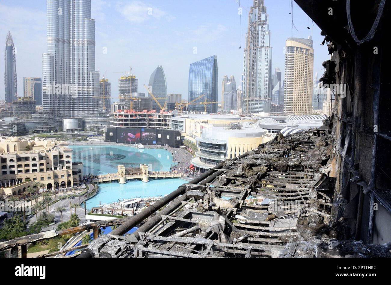 This undated handout image from the Dubai police, provided Wednesday ...