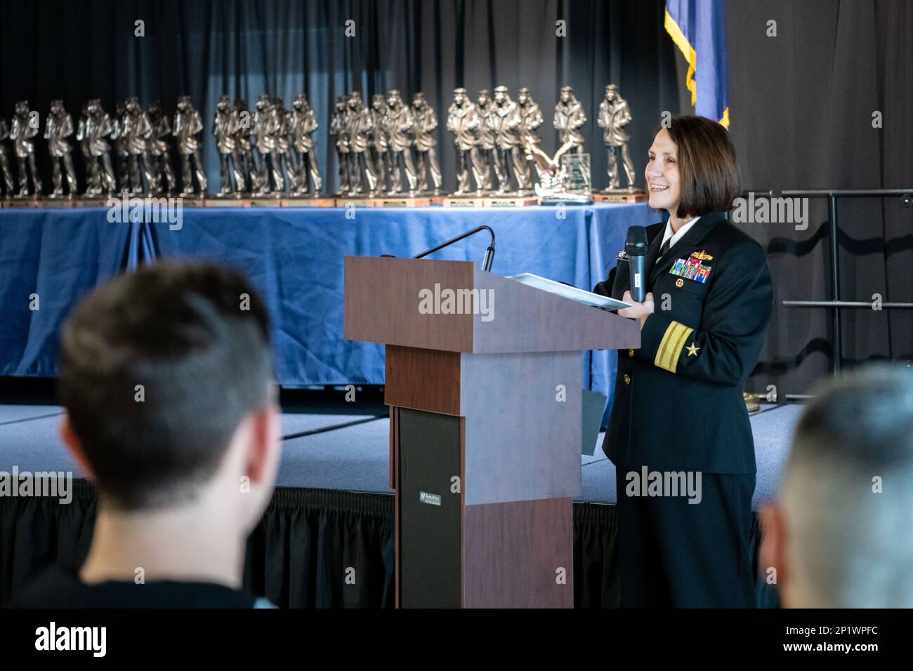 Jennifer Couture, Kommandeur des Naval Service Training Command (NSTC ...