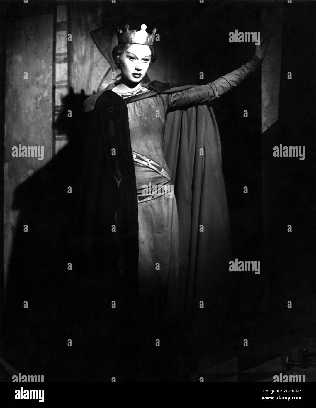 MARGARET LEIGHTON Portrait von JOHN VICKERS als Regan in KING LEAR ...