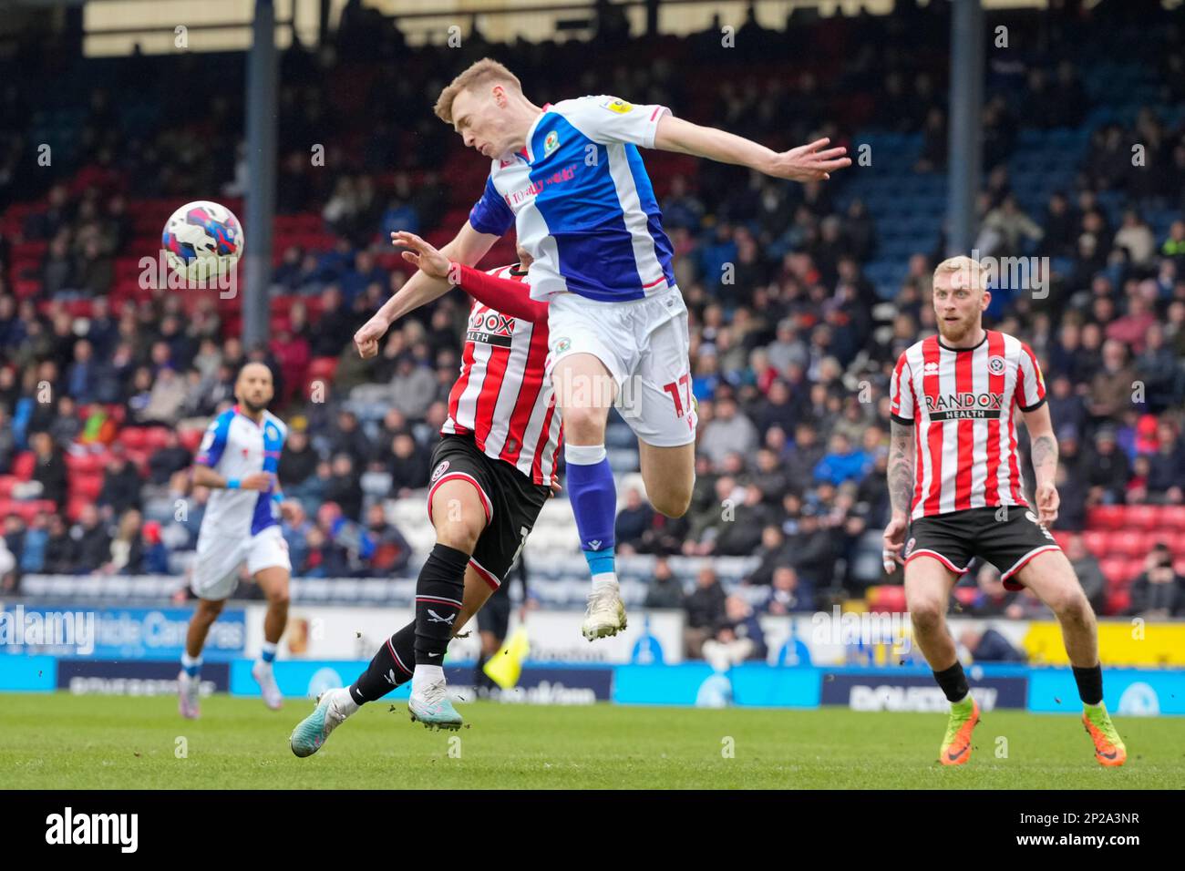 Hayden Carter #17 von Blackburn Rovers geht beim Sky Bet Championship ...