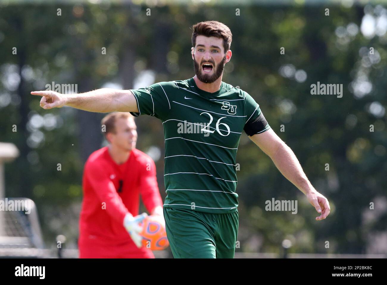 20 September 2015: Stetson's David Caulfield. The Campbell University ...