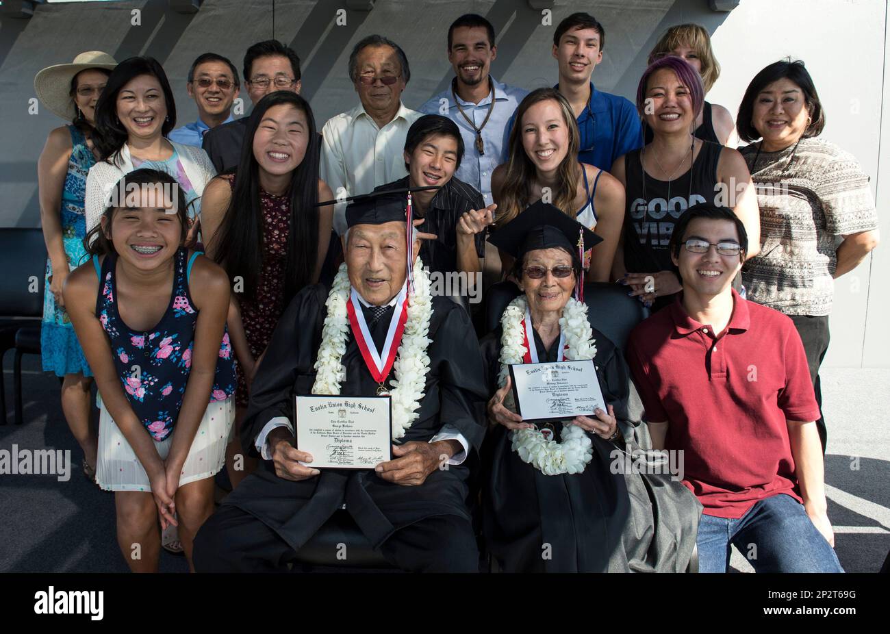 George Kaihara and his wife Miko Nakamura Kaihara , both 90-years-old ...