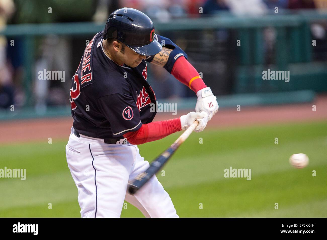 26 May 2015: Cleveland Indians Designated hitter Nick Swisher (33 ...
