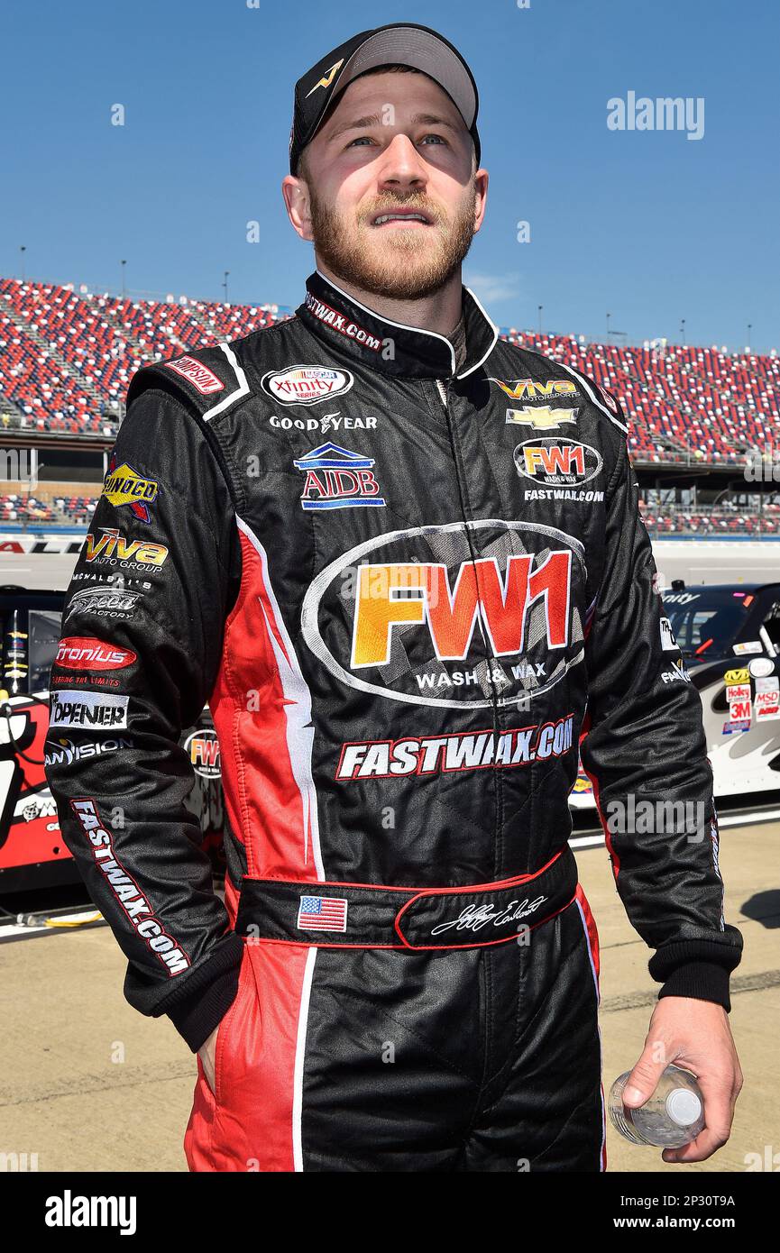 Jeffrey Earnhardt (55) during qualifying for the NASCAR Xfinity Series ...