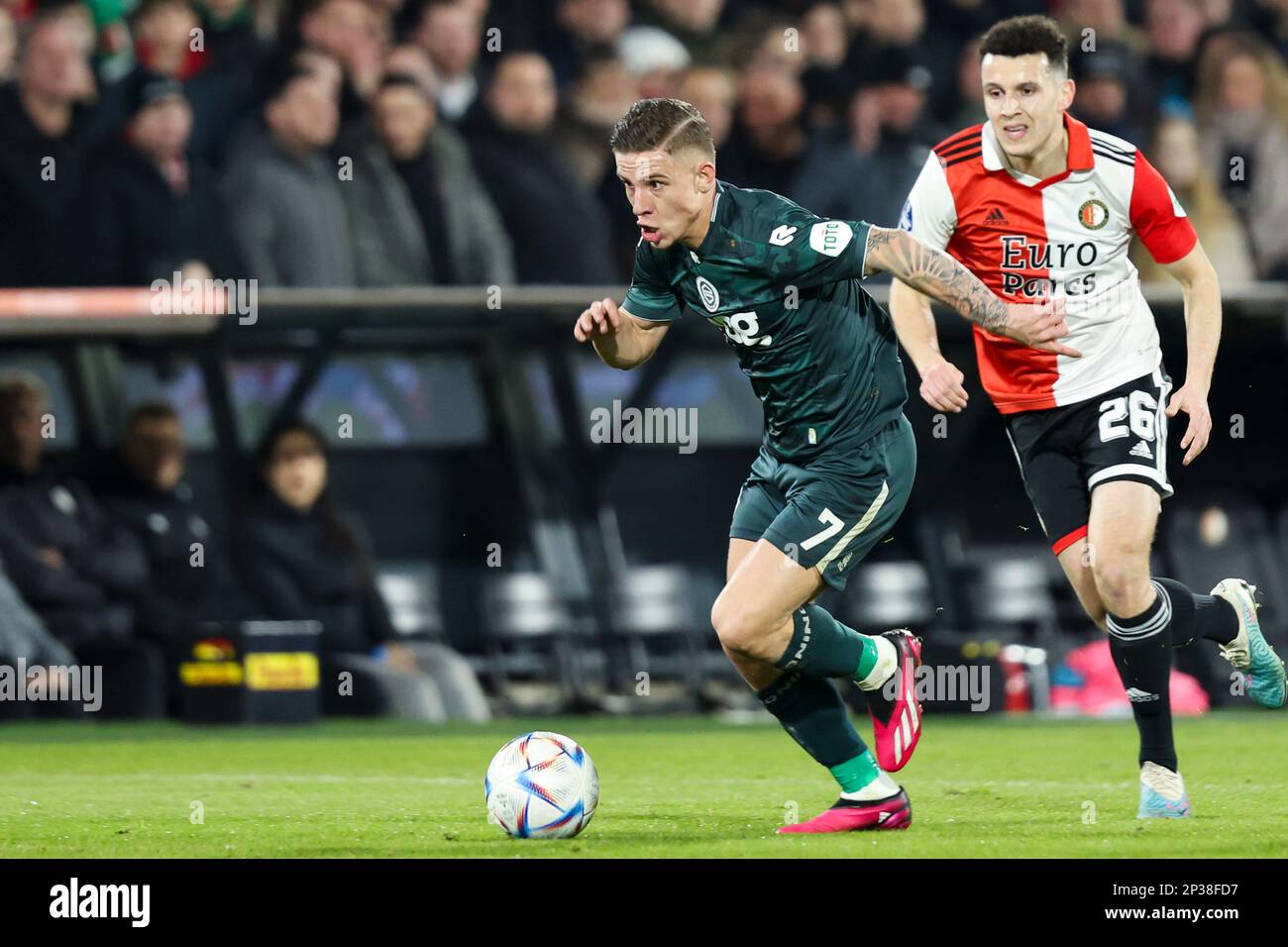 04-03-2023: Sport: Feyenoord/Groningen ROTTERDAM, NIEDERLANDE - MÄRZ 4 ...