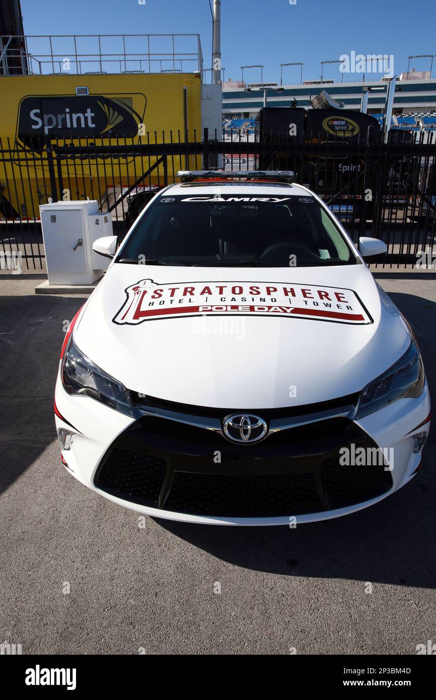 March 06 2015: The Toyota Camry pace car for the Kobalt 400 at Las ...