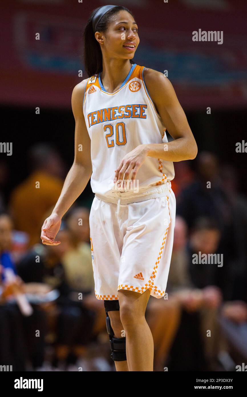 March 1, 2015: Isabelle Harrison #20 of the Tennessee Lady Volunteers ...