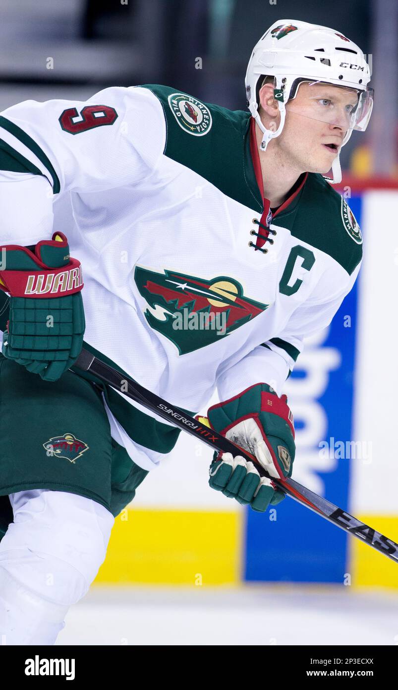 NHL profile photo on Minnesota Wild's Mikko Koivu, from Finland, during ...