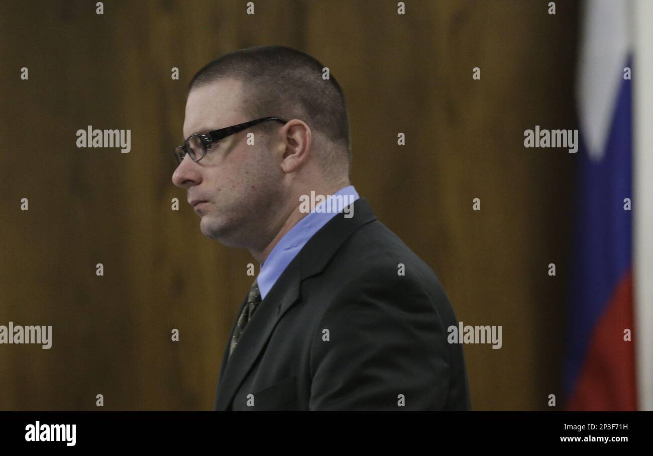 Eddie Ray Routh enters the court during his capital murder trial at the ...