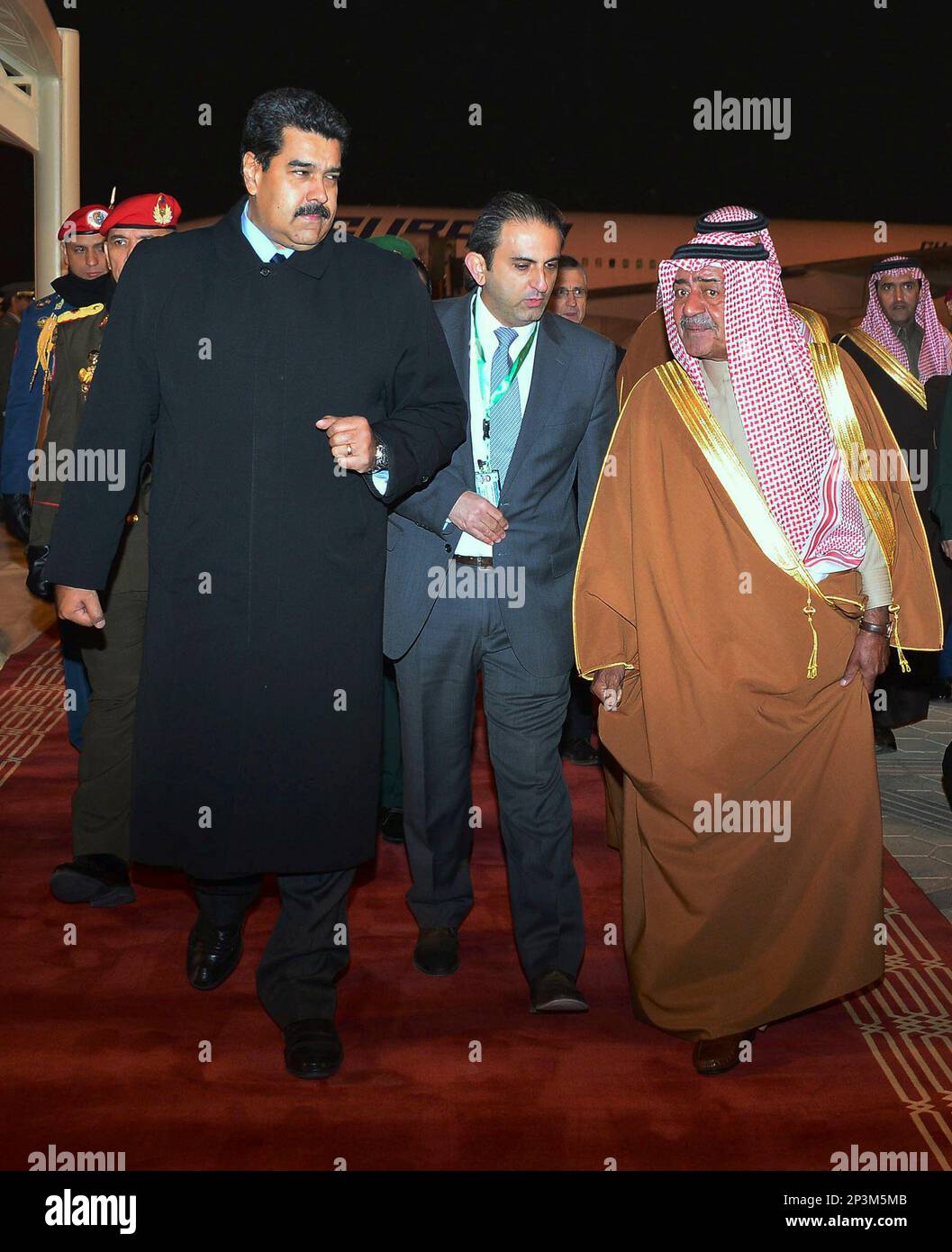 In this photo released by the Saudi Press Agency, Deputy Crown Prince ...