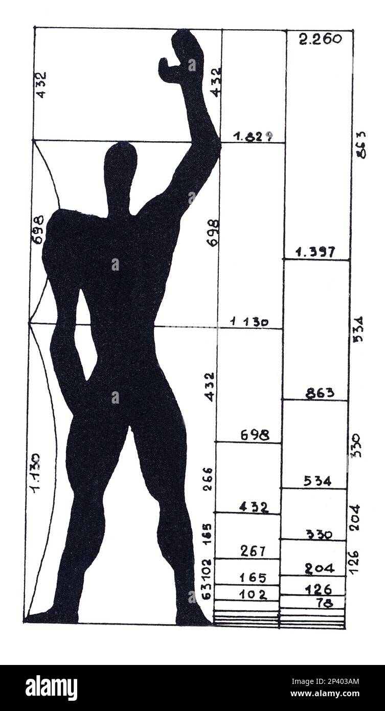 Modulor corbusier -Fotos und -Bildmaterial in hoher Auflösung – Alamy