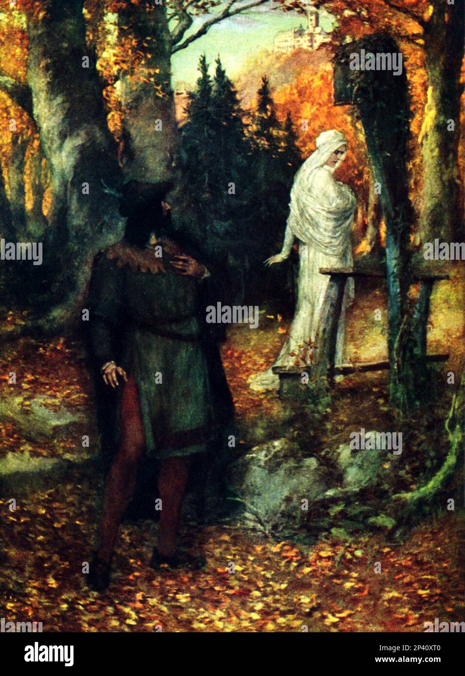 1889 Ca , München , Deutschland : der Mythos VON TANNHAUSER , Kunstwerk des deutschen Malers ...