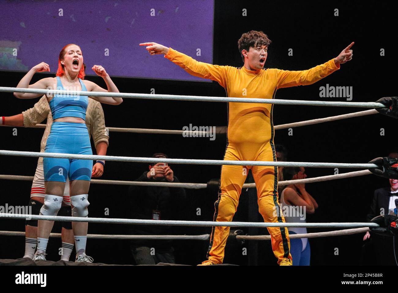 London, UK, 05. März 2023. Phil Wang. „Max und Ivans Wrestling ...