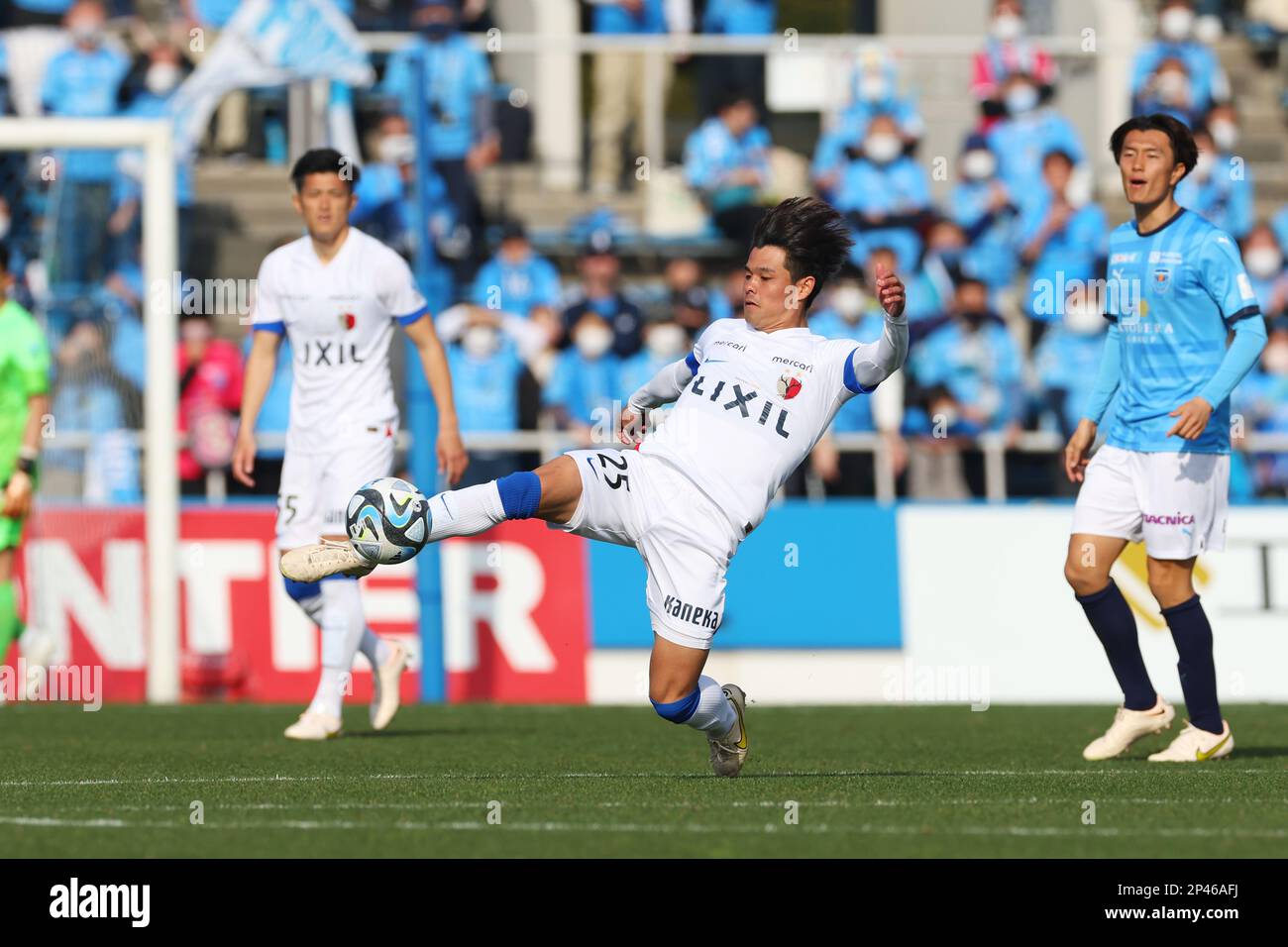 NHK Spring Mitsuzawa Fußballstadion, Kanagawa, Japan. 4. März 2023. Kaishu Sano (Antlers), 4 ...
