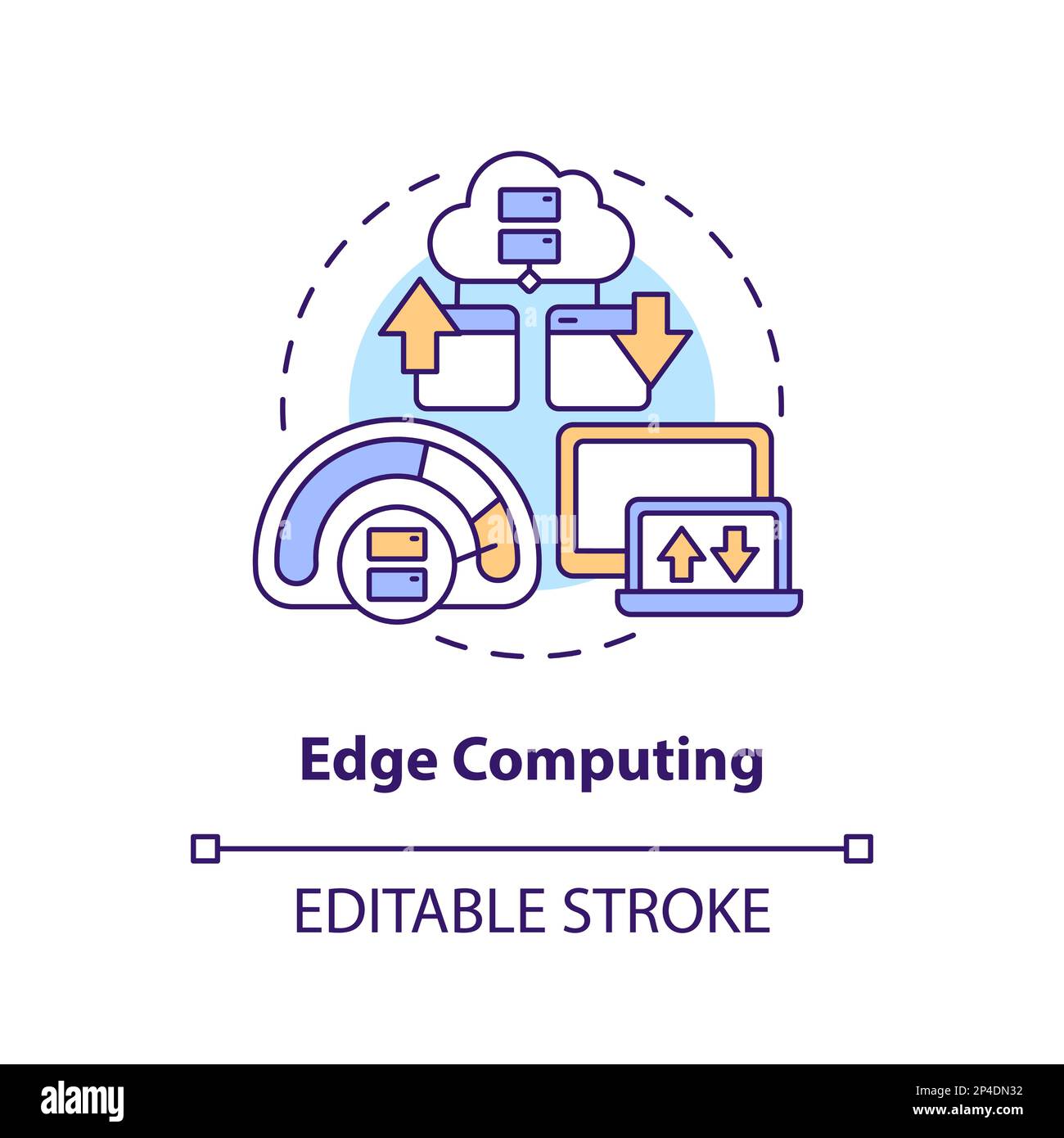 Edge circle logo -Fotos und -Bildmaterial in hoher Auflösung – Alamy