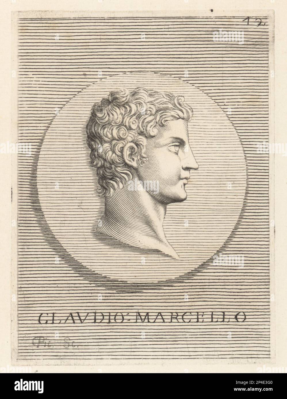 Marcus Claudius Marcellus, 42–23 v. Chr., ältester Sohn von Gaius ...