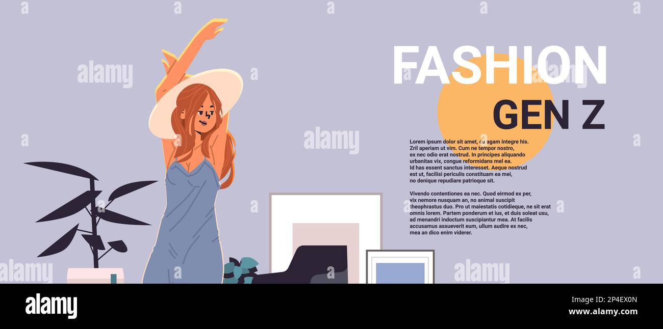 Gen z mode Stock-Vektorgrafiken kaufen - Alamy