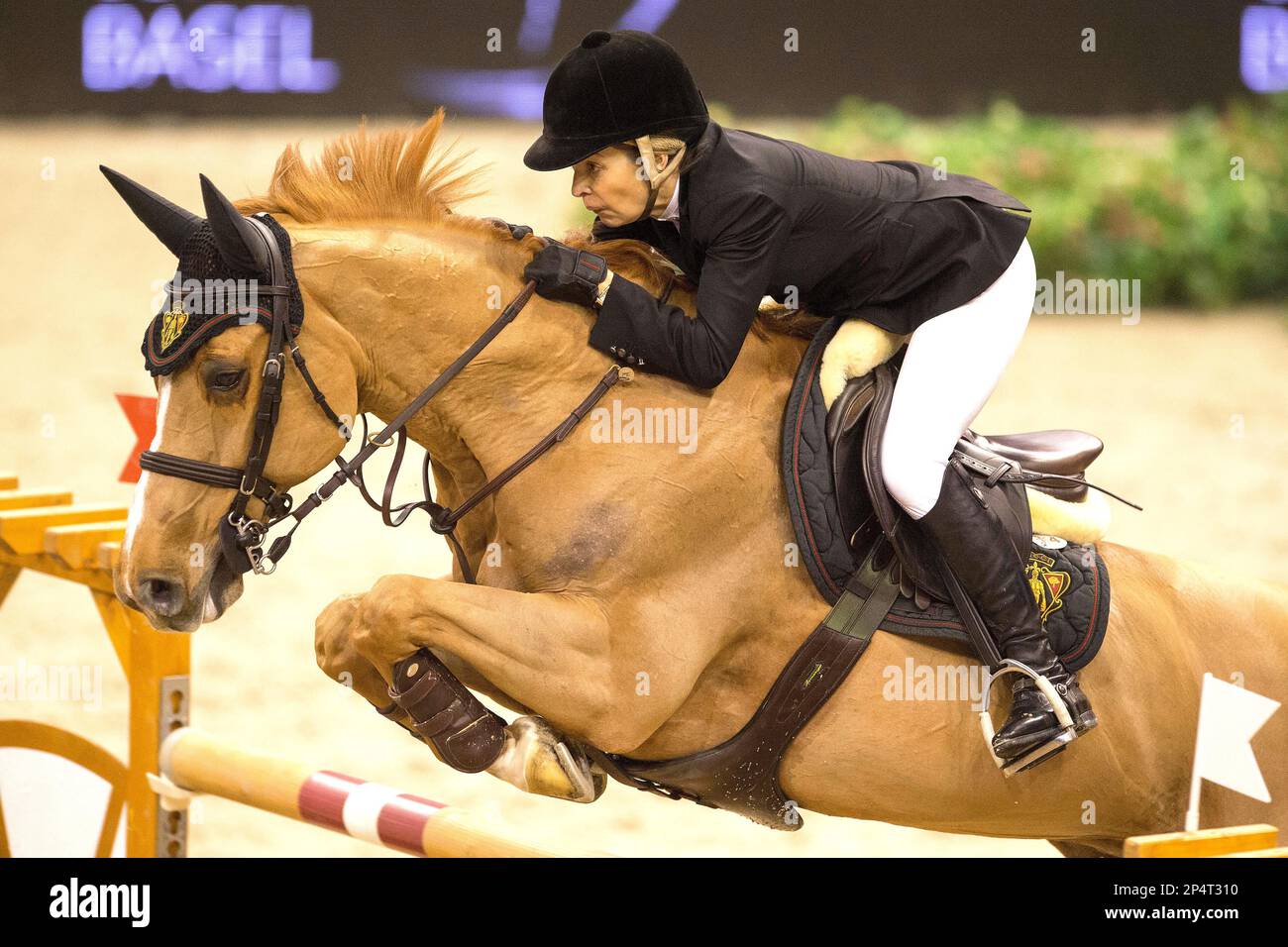 Australia's Edwina Tops-Alexander rides Cevo Itot du Chateau during the ...
