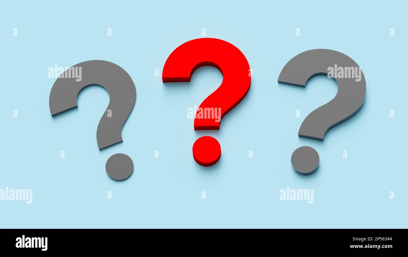 Cartoon question mark -Fotos und -Bildmaterial in hoher Auflösung – Alamy