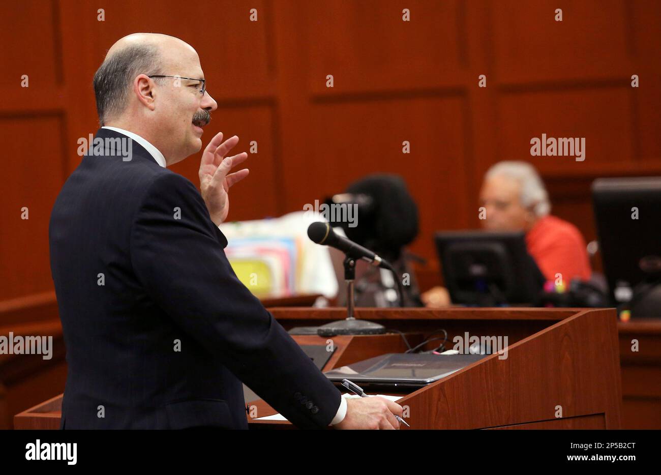 Assistant State Attorney Bernie de la Rionda questions a potential ...