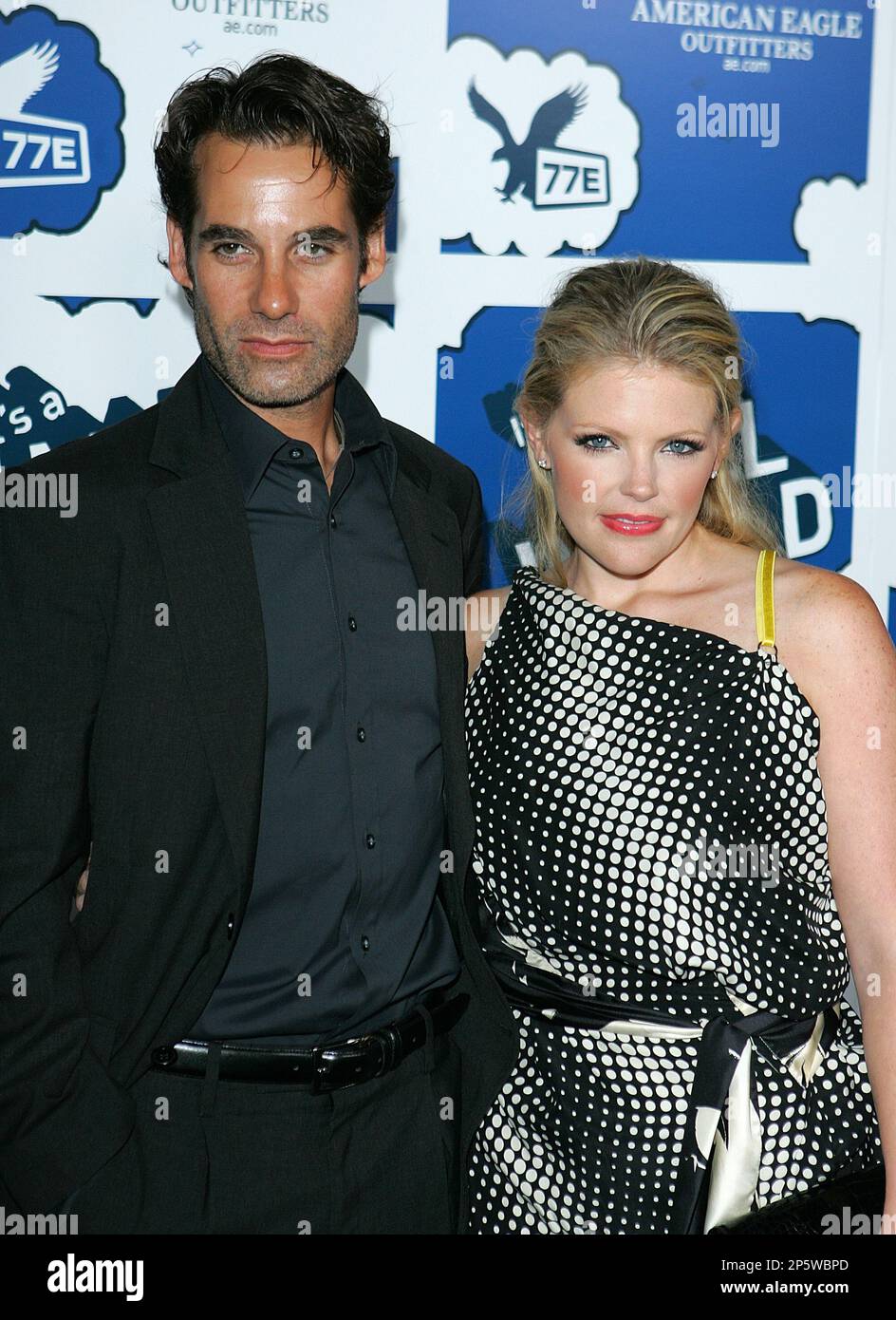 HOLLYWOOD - JULY 31: Actor Adrian Pasdar and musician Natalie Maines ...