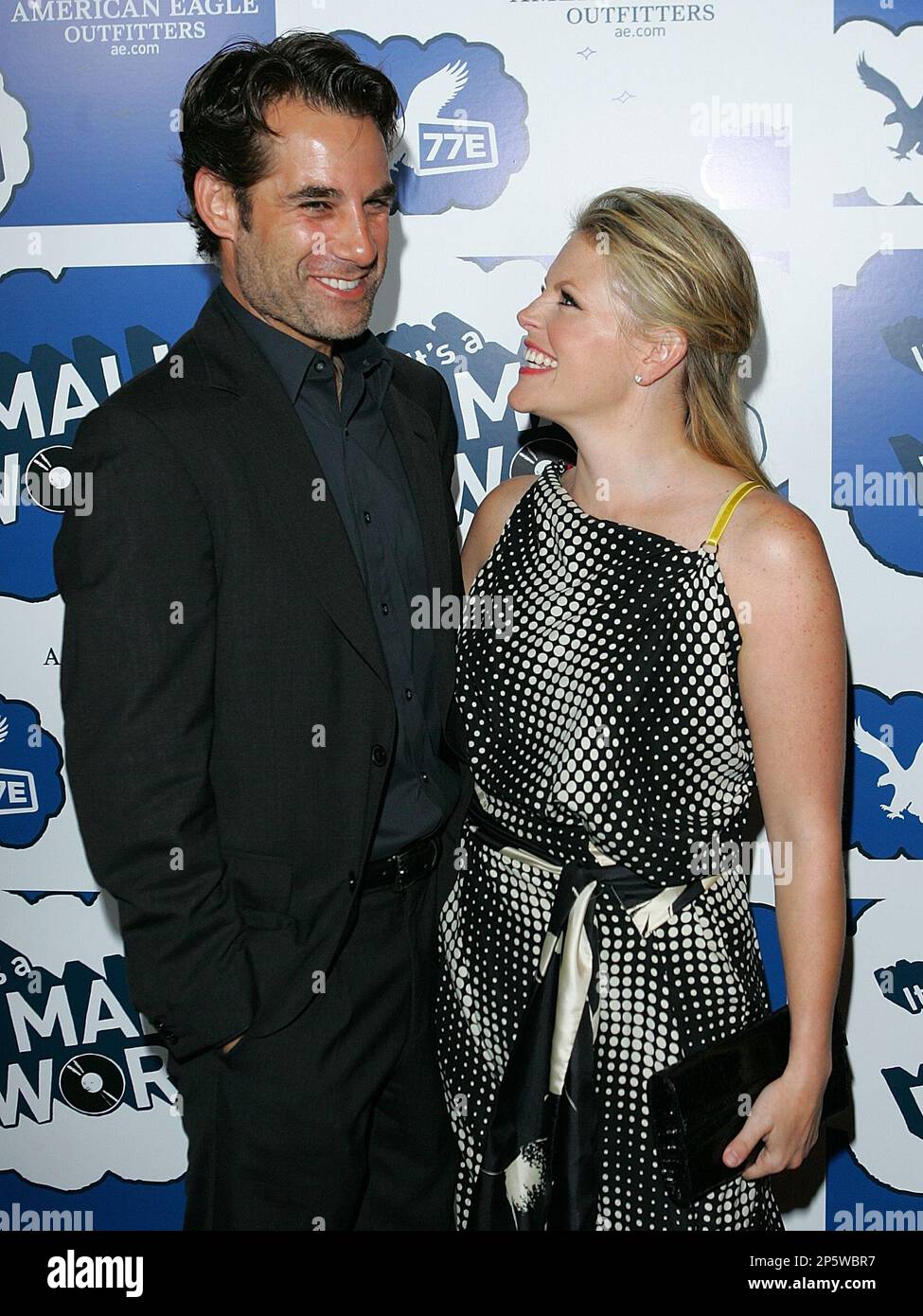 HOLLYWOOD - JULY 31: Actor Adrian Pasdar and musician Natalie Maines ...