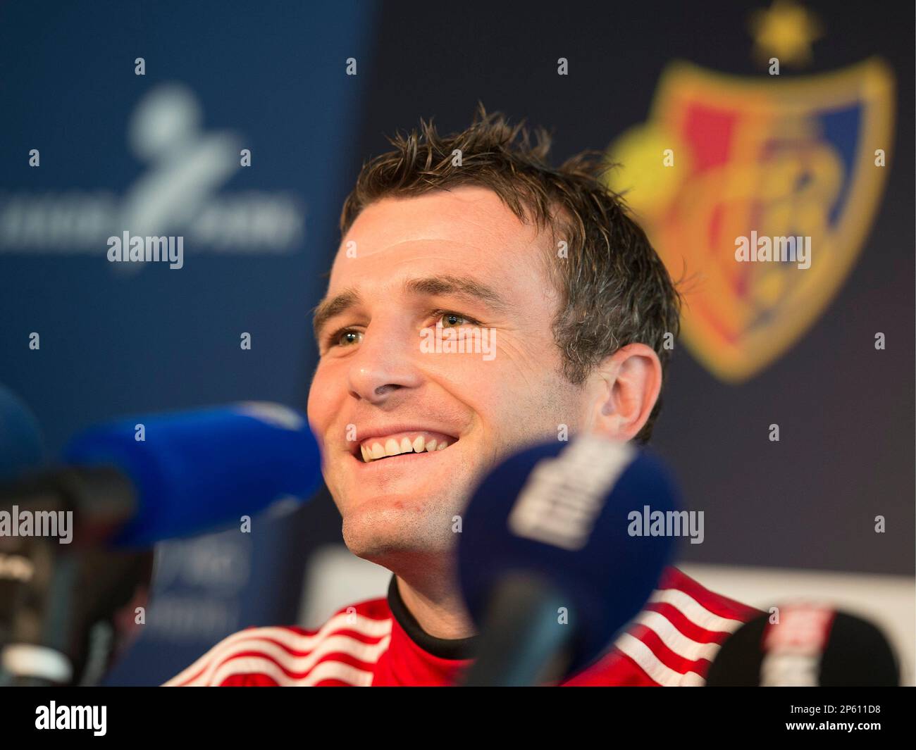 Alex Frei, striker of Switzerland's soccer team FC Basel 1893 and ...