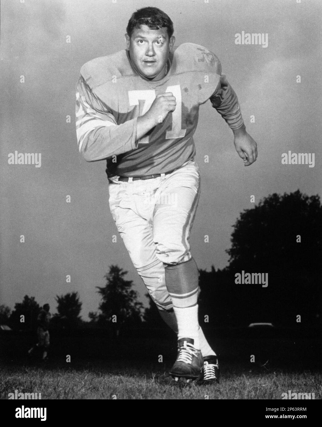 This undated photo provided by the NFL shows Detroit Lions defensive ...