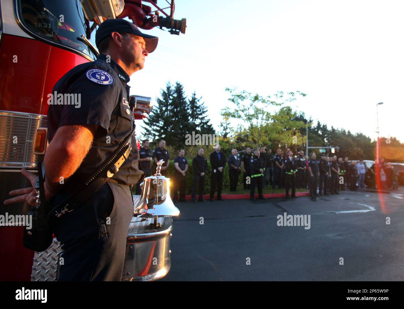 Under clear but cool skies on Sept. 11, 2012 staff, personnel and ...