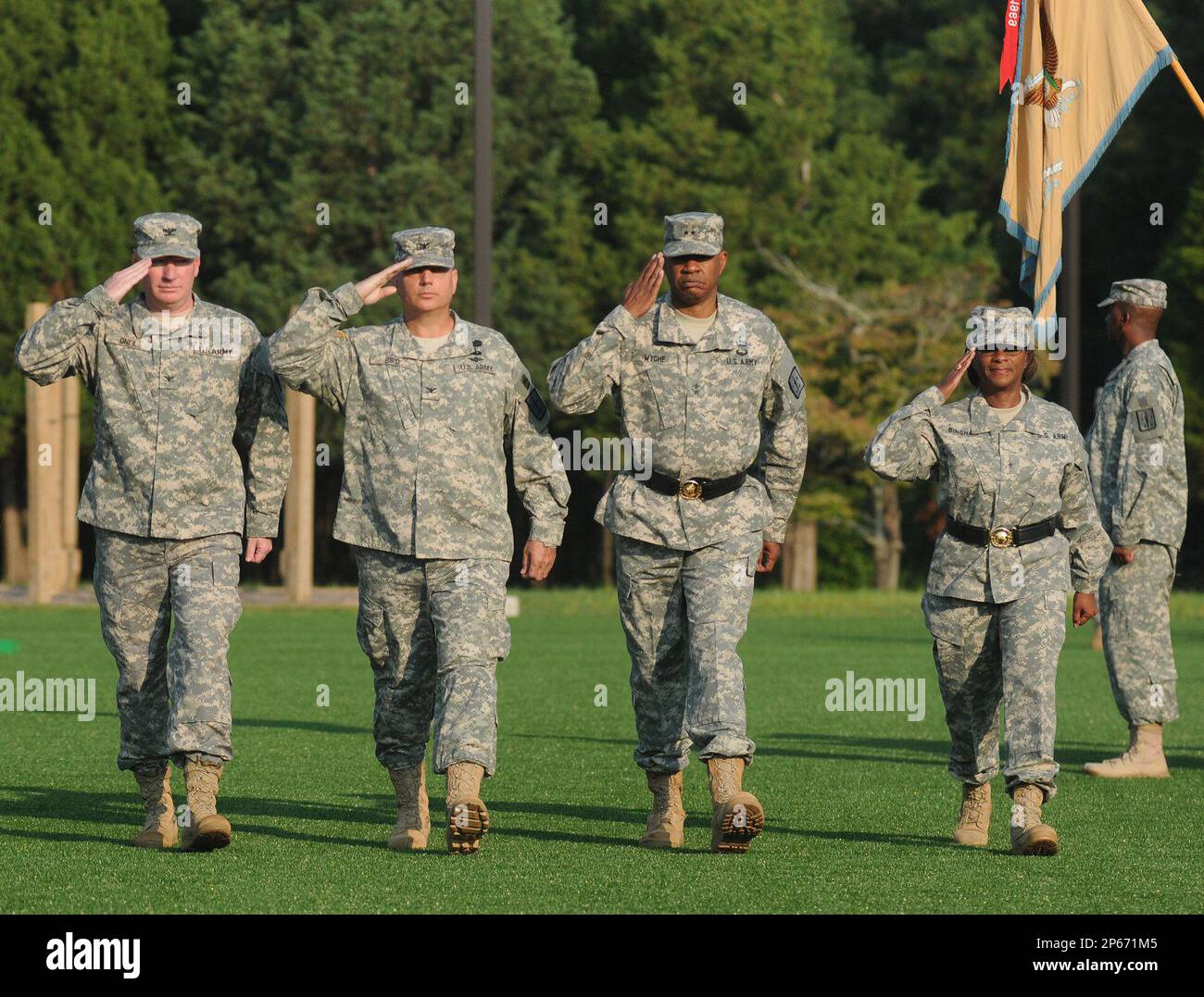 Left to right Col. John 'Skip' O'Neil, incoming commander of the U.S ...